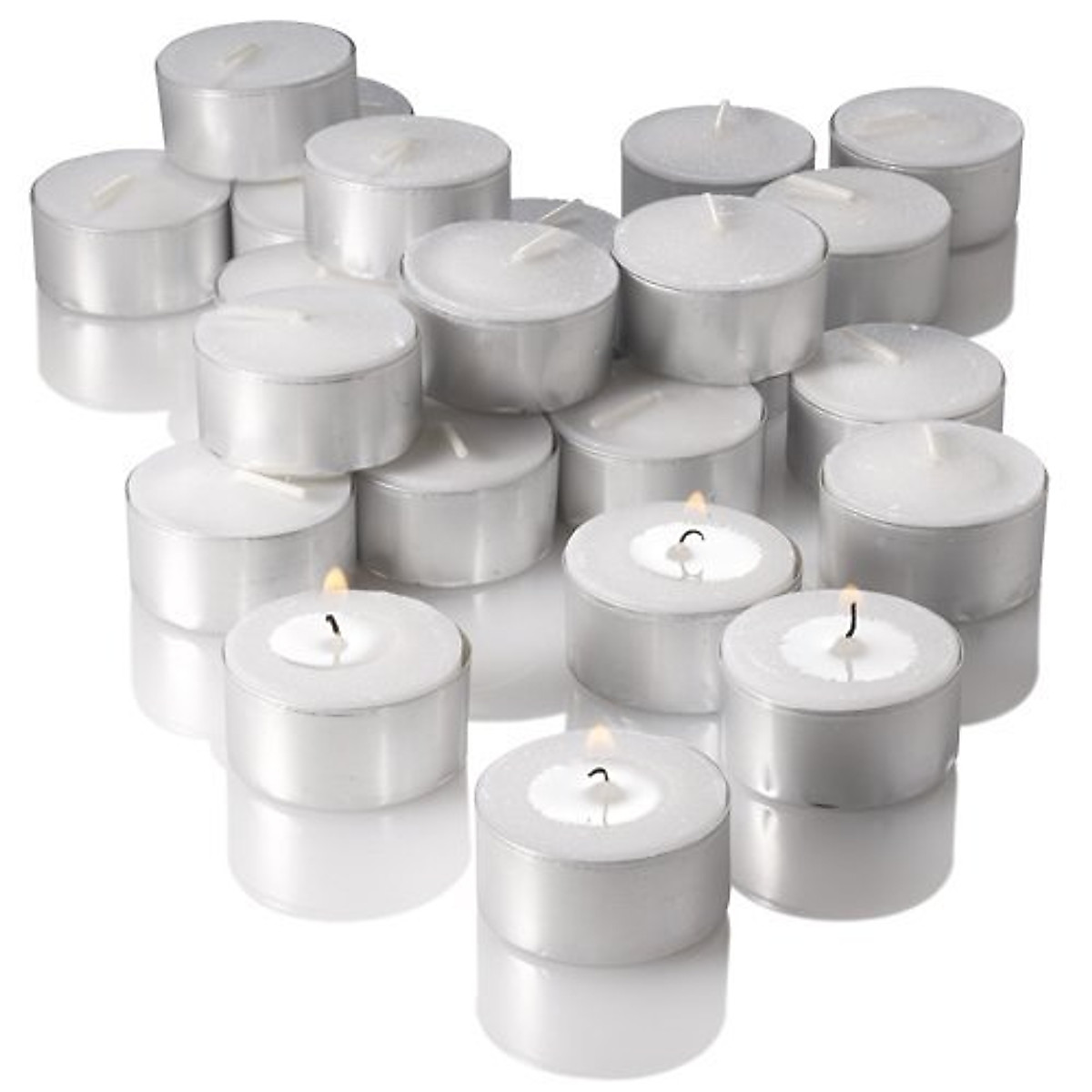 Richland® Tealight Candles Extended Burn White Unscented Set of 400