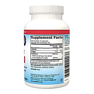 Symbiotics Colostrum Capsules Plus, Supports Healthy Immune Response (120 Capsules)