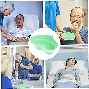 Water Organizer Nursery Drinking Tooth Cups with Brushing Basin Wash Cleaning Washing Handle Storage Elderly Light Bathing Bedridden Toothbrush Bathroom Vanity