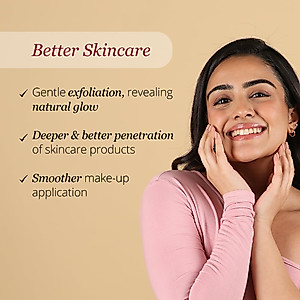 Carmesi Facial Razor for Women | Painless & Precision Face Hair Removal | for Peach Fuzz, Eyebrow, Chin & Upper Lip | Gentle Exfoliation & Smoother Skin | (3 Count)