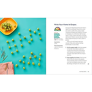Edible Crafts Kids' Cookbook Ages 4-8: 25 Fun Projects to Make and Eat!