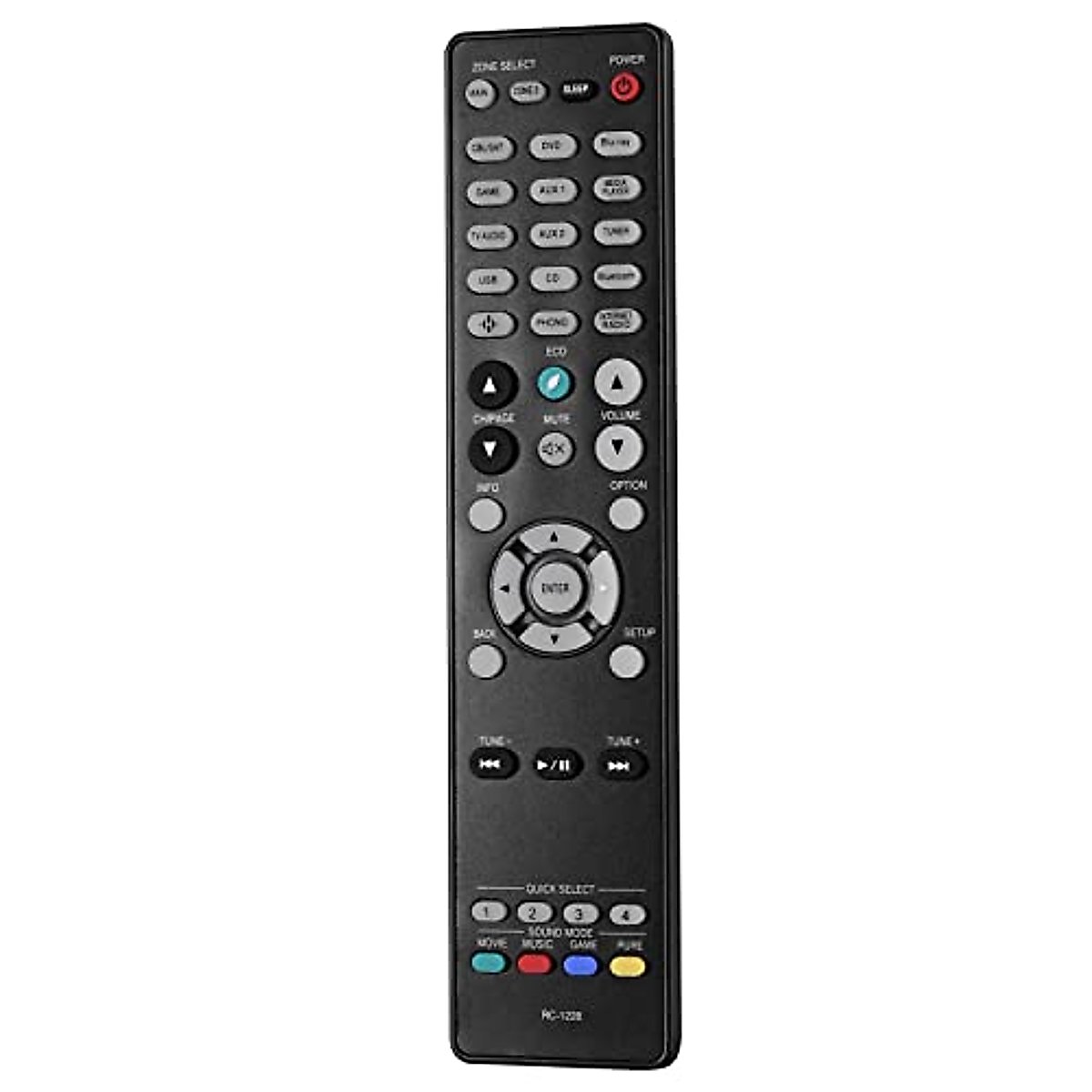 RC-1228 Remote Control for RC-1227 RC-1217 RC-1218 RC-1192 Denon AVR-X3600H AVR-X2600H AVR-S950H AVR-X3500H AVR-S940H AVR-X2500H