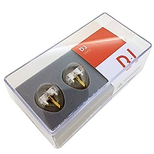 日本精機宝石工業株式会社 N-44G DJ IMPROVED NUDE Replacement Styli (2-Pack) (J-AAC0047)