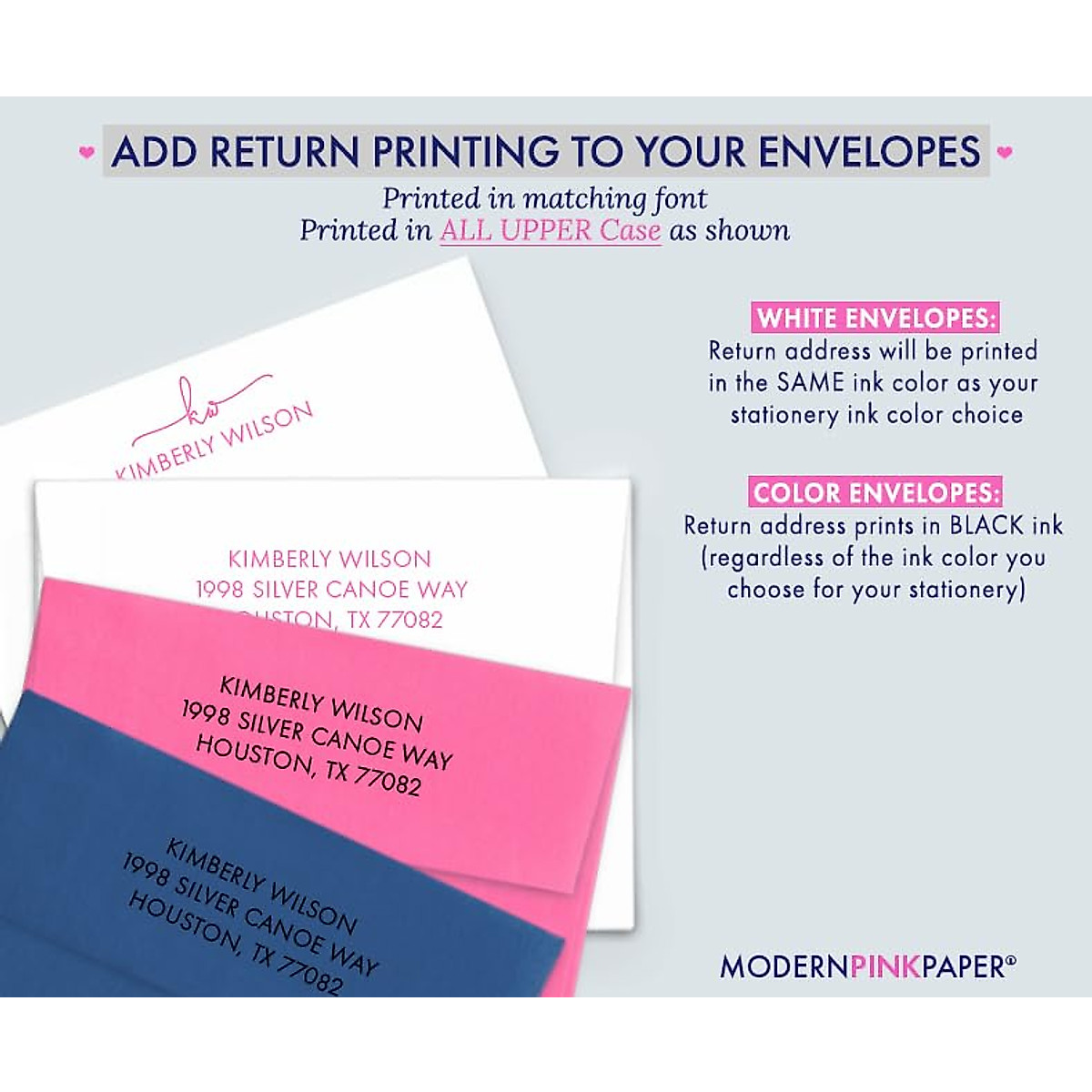 2 Letter Initial Monogram Stationary Set with Envelopes, FLAT NOTE CARDS, Personalized Monogrammed Stationery Set for Women, Classy Monogrammed Note Card Set, Your Choice of Colors and Quantity