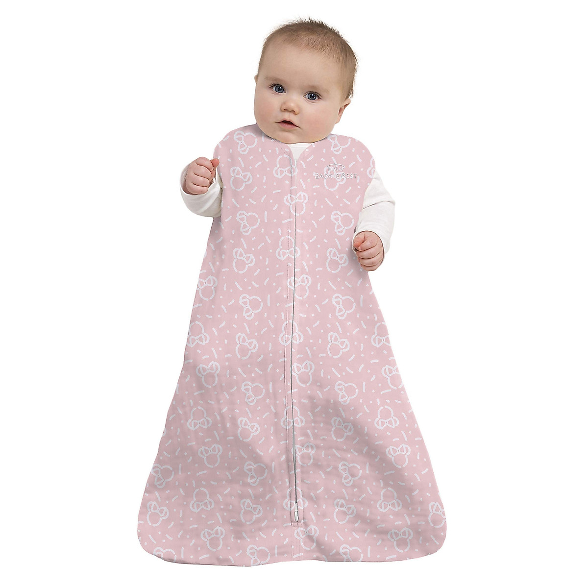 HALO 100% Cotton Baby Sleepsack Wearable Blanket Bundle Set of 3, Baby Girl, Large