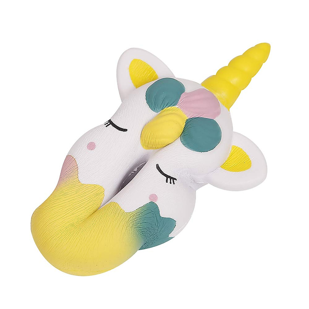 Anboor 4.5 Inches Squishies Unicorn Donut Kawaii Soft Slow Rising Scented Doughnut Squishies Stress Relief Kid Toys