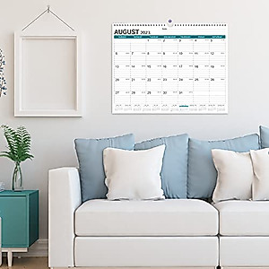 2023-2024 wall calendar - Desk/Wall Calendar 2023-2024, Jul.2023 - Dec.2024, 11-1/2"x14.68", Ruled Blocks, Spiral Bound, Monthly Calendar