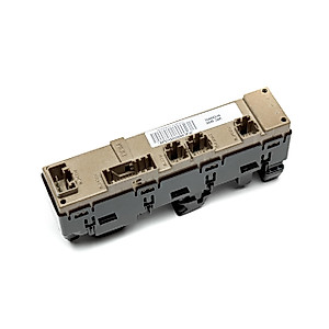 General Motors Genuine Parts 15883318 Front Driver Side Door Lock and Window Switch with Mirror Switch and Module