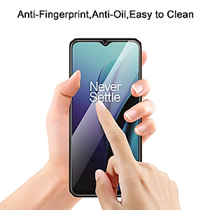 Coolpow 【3+3 PACK】 Designed for Oneplus Nord N20 SE Screen Protector plus One Nord N20 SE Screen Protector Tempered Glass Film, 9H Hardness, Ultra HD, Scratch Resistant, Easy Install, Case Friendly