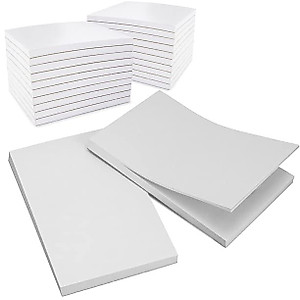 Q-Connect Plain Board Back Memo Pad 160 Pages A4 (10 Pack) KF32007