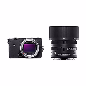 Sigma fp Mirrorless Digital Camera with 45mm f/2.8 DG DN Contemporary Lens, Bundle with Lexar 128GB SD Memory Card & Ulanzi MT-11 Octopus Tripod