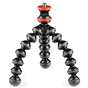 JOBY GorillaPod Starter Kit, Versatile Mini Flexible Tripod with Universal Smartphone Clamp, GoPro Mount, Torch Light Mount, Quick Release Plate, Universally Compatible, Watch FIFA World Cup