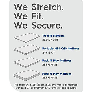 Graco Pack N Play Sheets Fitted, TotBasic Buttery Soft Portable Crib Sheets, Super Stretchy Jersey Cotton Pack and Play Sheet, Mini Crib Sheets Floral, 2 Pack Playard Sheets Cute Flower, Green & Pink