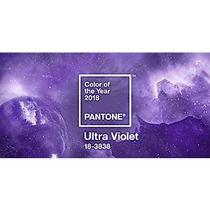 Pantone Copenhagen Design Key Chain S, short key hanger, nylon, Ultra Violet 18-3838 (COY)