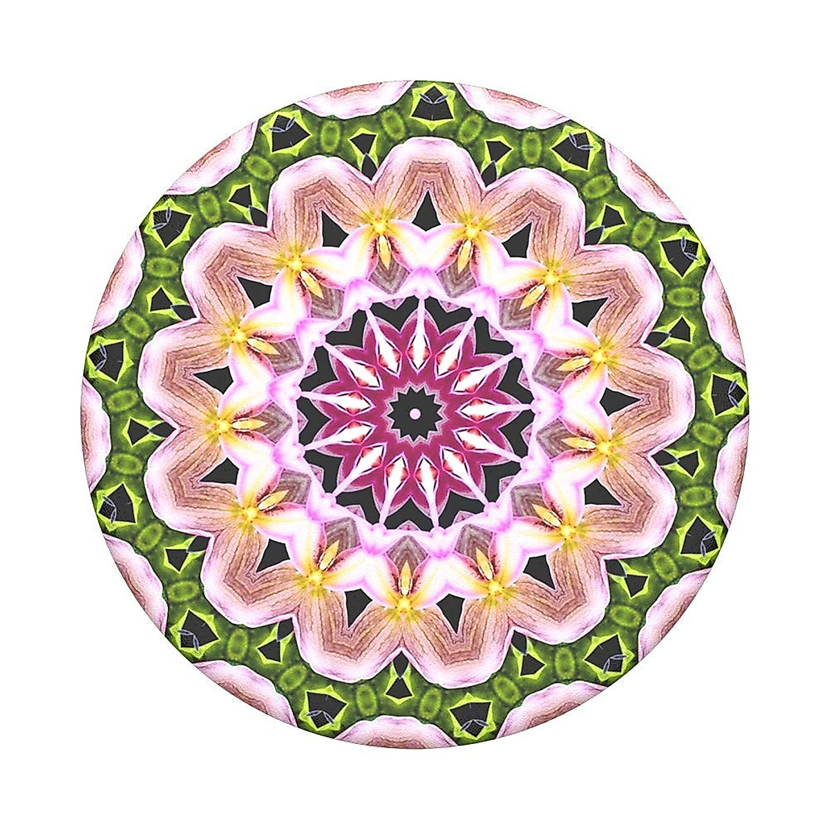 PopSockets: PopGrip Expanding Stand and Grip with a Swappable Top for Phones & Tablets - Orchid Mandala