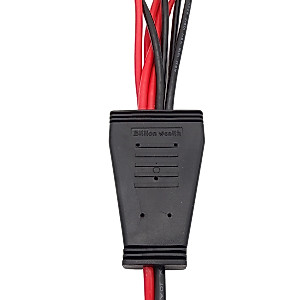 Billion wealth 14 AWG SAE Connector Splitter 2FT Y Splitter 1 to 4 SAE Extension Cable Brass DC Power Automotive Adapter Quick Disconnect Connector Compatible with Solar Connection and Transfer