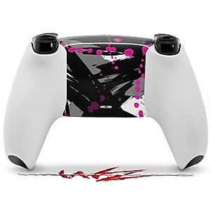 WraptorSkinz Skin Wrap compatible with Sony PS5 DualSense Controller Abstract 02 Pink (CONTROLLER NOT INCLUDED)