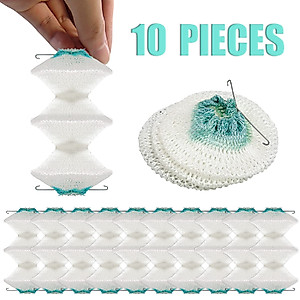 10 Pieces Lantern Mantles 3-Layer Gas Lamp Mantles Gas Lantern Mantles Propane Lantern Mantles Propane Lantern Mantles with 2 Install Clips Gas Lantern Covers Accordion Shape Mantles for Lantern