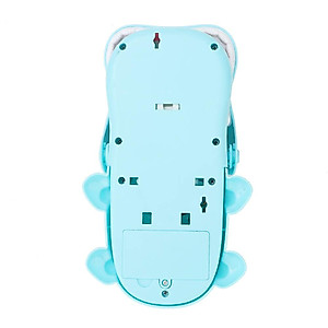 Finger Biting Toys,Cute Cartoon Hippo Mouth Pressing Teeth Relieve The Pressure Toy Party Daring Challenge Game Funny Toy for Adults Kids (Blue)