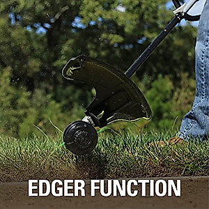 Greenworks 40V 14" Brushless Cordless (Attachment Capable) String Trimmer, 2.0Ah Battery and Charger Included