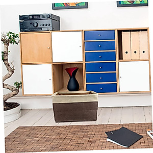 NOLITOY 3 Pcs Pet Toy Basket Clothes Storage Organizer Clothes Container Small Storage Baskets Shelf Organizer Collapsible Laundry Basket Sundry Storage Rack Oxford Cloth Office Car