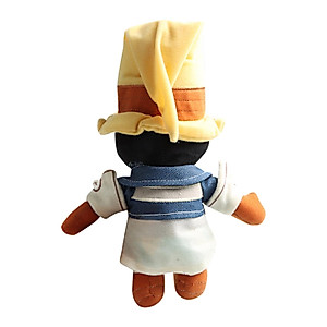 Kejodiy The Black Mage Plush Doll Figure Toy Stuffed Plushie Home Decoration Gift for Game Fans 10.5 in