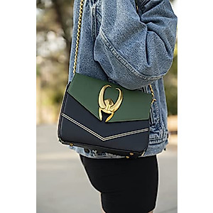 Loungefly Marvel Loki Hardware Crossbody Bag
