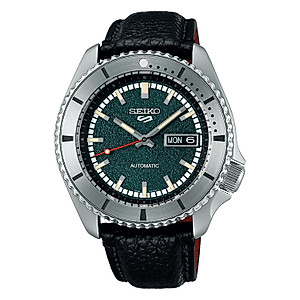 SEIKO 5 Sports X Masked Rider Limited Edition Teal Dial Watch SRPJ91K1