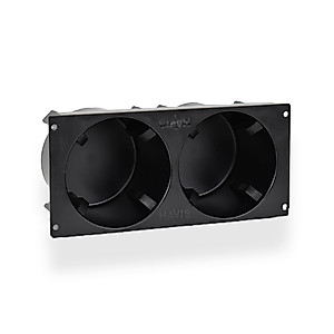 Havis, INC. Havis, Inc. C-Cup2-I Console, Accessory, Cup Holder, Internal Mount, 4Int Mounting Space, Dual