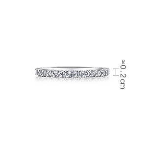 CHOW SANG SANG 18K Gold (GH color, SI Clarity) Diamond Ring for Women 93113R (Our Size 11 / US 5.25, White Gold)