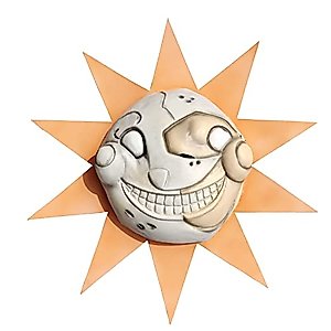Monster Roser Sundrop Fnaf Mask, Sundrop Fnaf Cosplay For Halloween, Sundrop Costume,Fnaf Security Breach Sundrop; Fnaf Sun And Moon