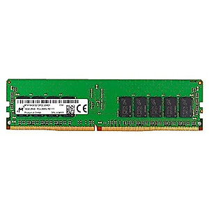 16GB MICRON MTA18ASF2G72PDZ-2G6E1SI 2Rx8 RDIMM DDR4 PC4-2666V ECC Server Memory