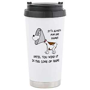 CafePress Stainless Steel Travel Mug Stainless Steel Travel Mug, Insulated 20 oz. Coffee Tumbler