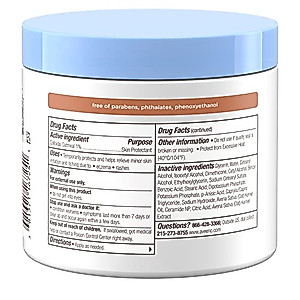 Aveeno Baby Eczema Therapy Nighttime Balm, Skin Protectant for Eczema Relief, 11oz