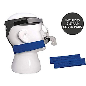 BALIBETOV CPAP Supplies - Universal Cpap Headgear Strap Replacement and cpap Strap Covers for Resmed Cpap Supplies and Various Cpap Mask - Ultralight Soft and Breathable (Mask Not Included) - (Gray)