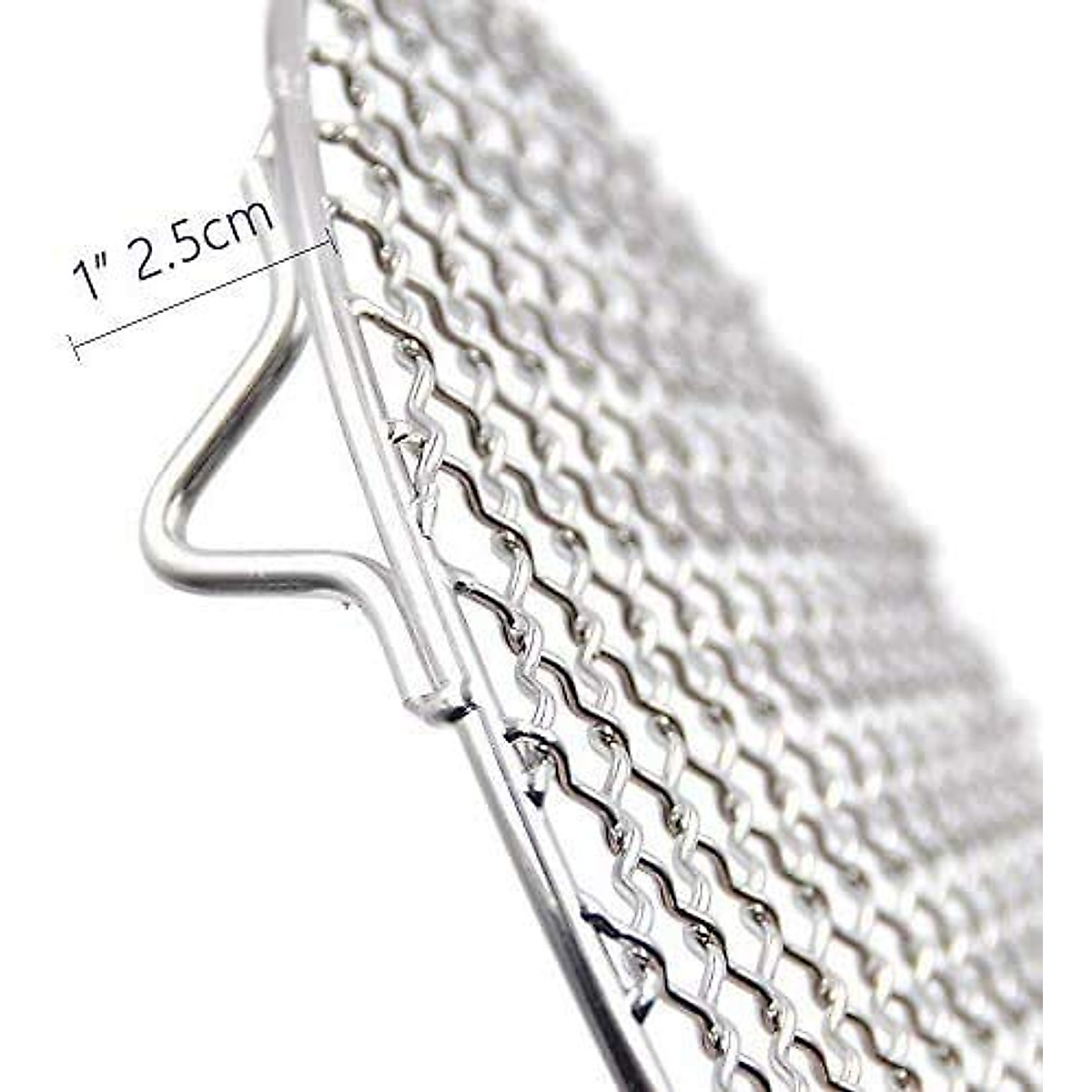 Comicfs Steaming Racks Dia 11.6" Round Barbecue Grids Cross Wire Footed Steaming Stainless Steel Cooling Rack with Legs Multi-Purpose Grill Rack for Airfryer Instant Pot/Pressure Cooker (29.5cm/11.6")