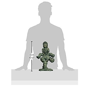 Design Toscano NG30439 Leap Froggin Playing Boys Garden Statue,Full Color