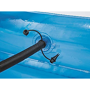 Bestway - Deluxe Rectangular Blue Inflatable Pool, 211 x 132 x 46 cm