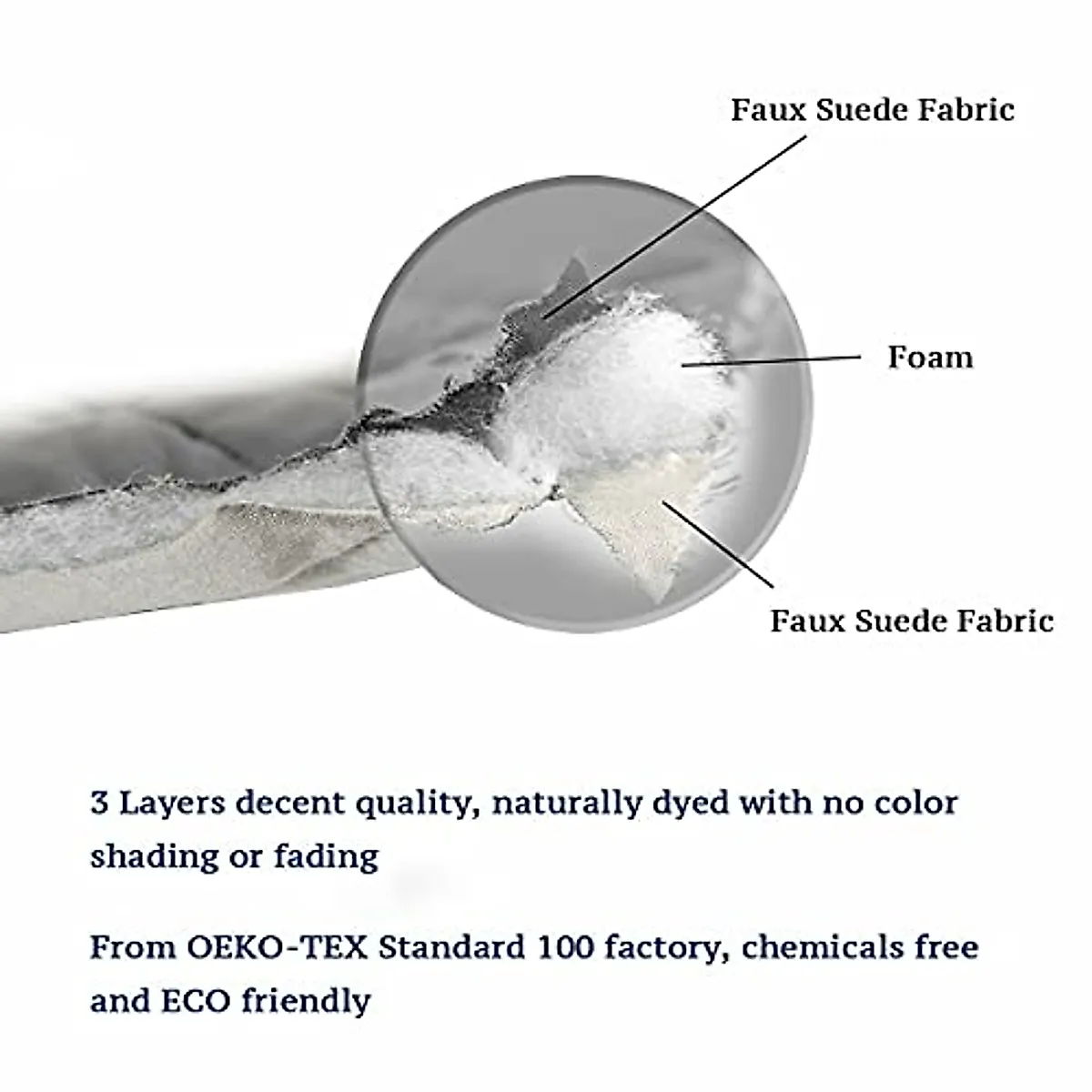 JIABOLANG Double Side L Shape Couch Cover Sectional Sofa Covers Set Chaise Couch Cover Slip Covers for Sofas Couches Sectional Furniture Protector Cover (Medium,Grey)