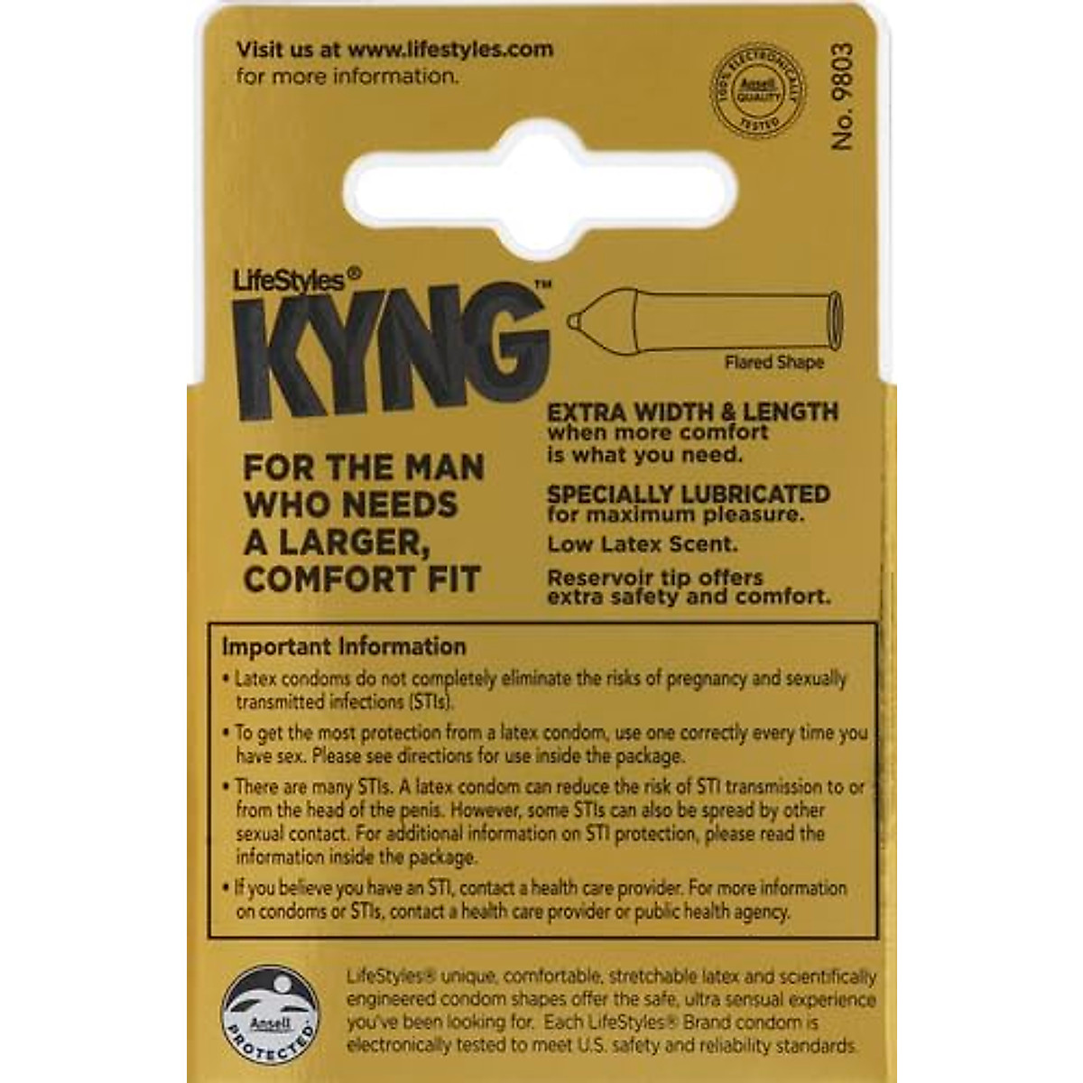 Lifestyles Kyng, 3 Count