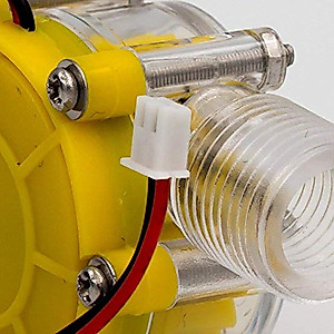 Water Turbine Generator Micro Hydroelectric Power Generator DIY LED Power Charging Tool DC 0-80V 10W (80V)