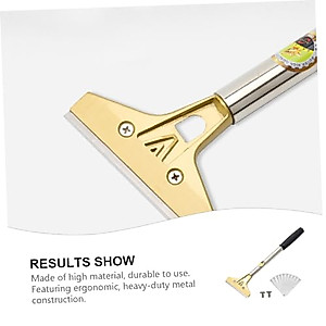 ULDIGI Cleaning Blade Sticker Stove Scraper Grout Cleaning Tool Putty Shovel Grout Tool Spackle Scraper Hand Tool Caulking Scraper Paint Scraper Paint Tools Marble Scraper Aluminum Alloy