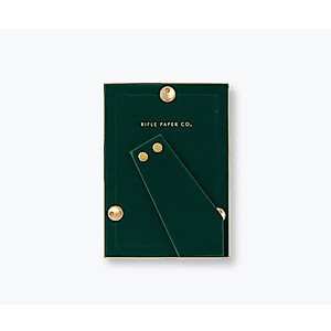 RIFLE PAPER CO. Hydrangea 4x6 Picture Frame For Special Photos With Friends And Family, Stylized Pattern Single Photo Frame For Desks, Cabinets, And Nightstands