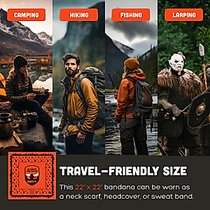 Ben's Tick & Insect Repellent Bandana with Insect Shield (Pack of 2)