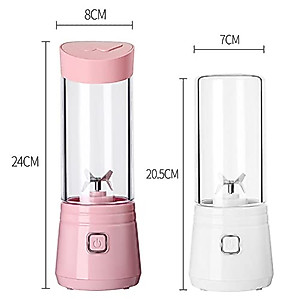 TANACC Portable Juice Blender Electric Mini Fruit Juicer Multifunction Portable Smoothie Blender Mixer USB Charging Juice Maker Machine Electric Juicer