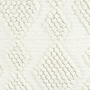 Lush Decor Lush Décor Julie Tassel Decorative Pillow Snow White Single 18X18