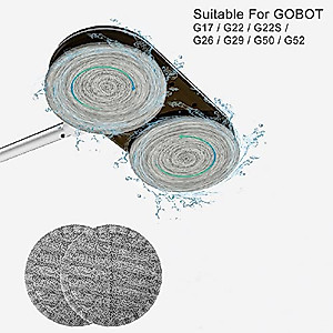 GOBOT Electric Mop Cleaning & Waxing Mop for Hardwood Floor Bathroom Tile