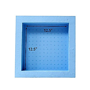 PROMOTOR Single Shower Niche 16'' x 16' Waterproof Ready for Tile Shampoo Shelf Bathroom Shelf Organizer Storage for Shampoo & Toiletry Storage