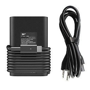 New 45W USB-C Type C AC Adapter Laptop Charger Replacement for Dell XPS 12 13 9360 9365 9370 9300 9380 9310 2-in-1 Latitude 7200 7210 7370 5175 5285 5290 Chromebook 3100 3400 2in1 LA45NM150 Power