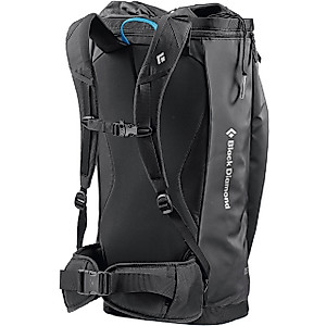 Black Diamond Unisex Creek 35 Liter Day Backpack/Gear-Pack with Padded Waistbelt, Black, Medium/Large